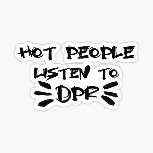 "DPR Ian Sticker" Sticker for Sale by sagecream | Redbubble