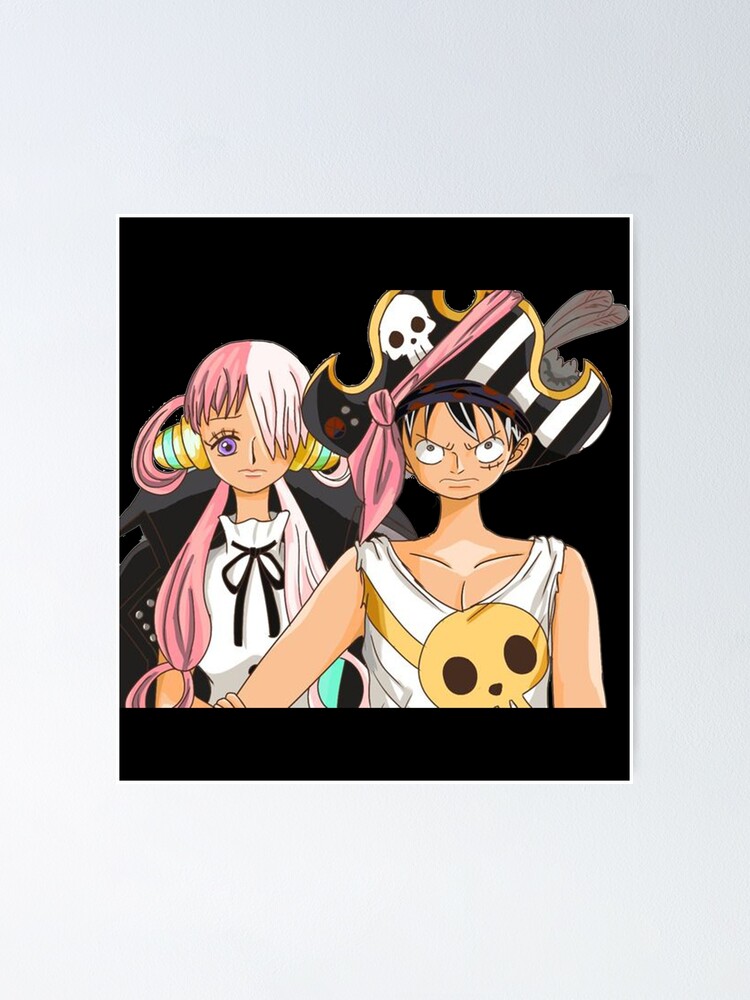 "One Piece Uta - Luffy" Poster for Sale by HD90 | Redbubble