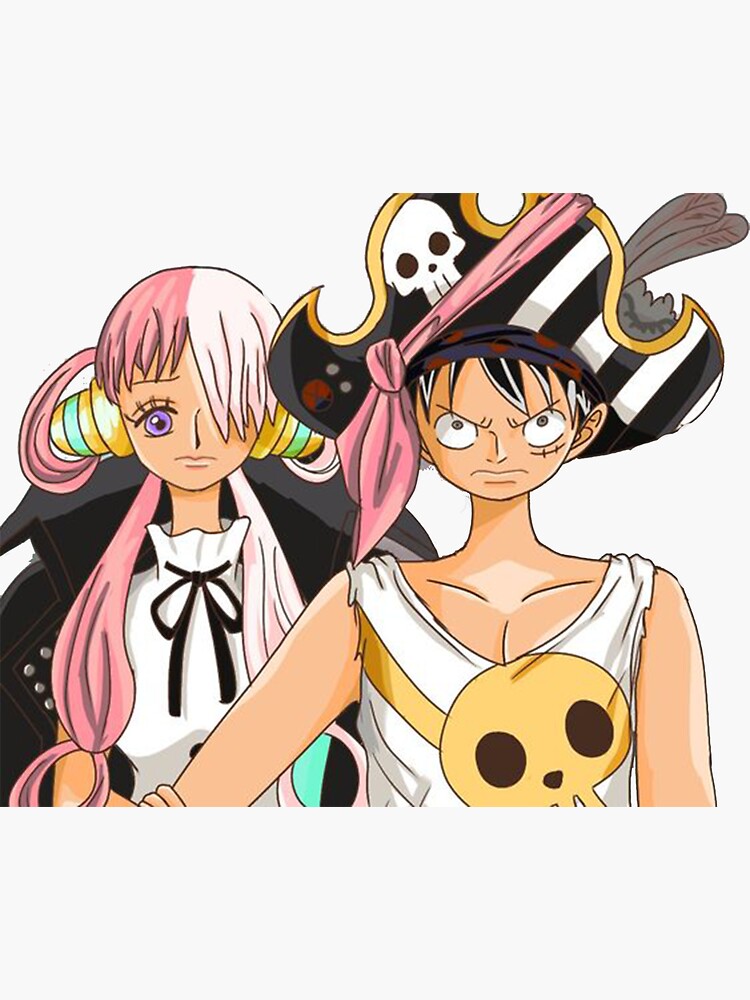 "One Piece Uta - Luffy" Sticker for Sale by HD90 | Redbubble