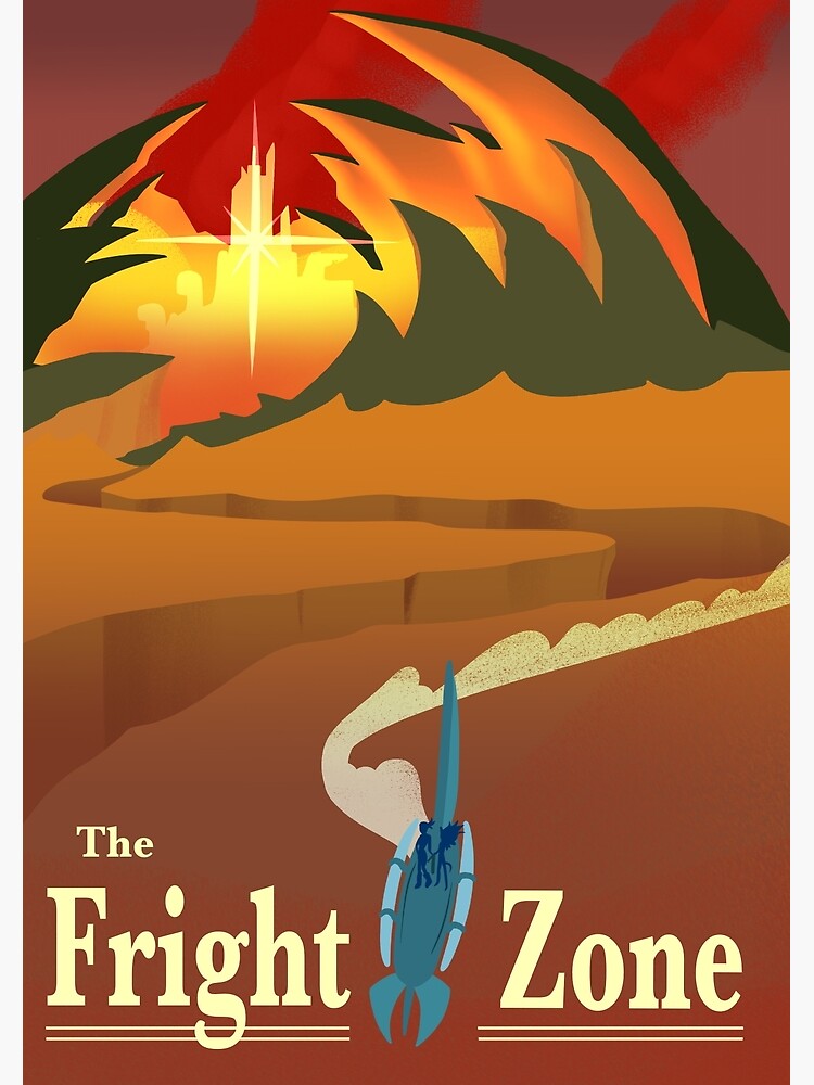 "Fright Zone travel poster | She-Ra fanart " Poster for Sale by ...