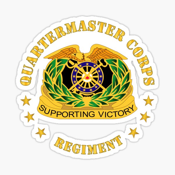 "Army - Quartermaster Corps Regiment" Sticker for Sale by twix123844 ...