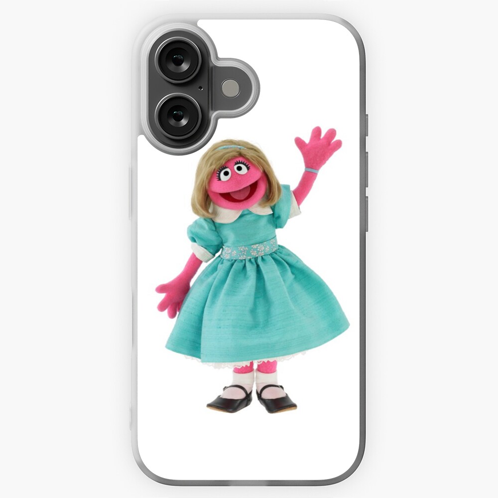 "Happy Muppet Girl " Sticker for Sale by boojun | Redbubble