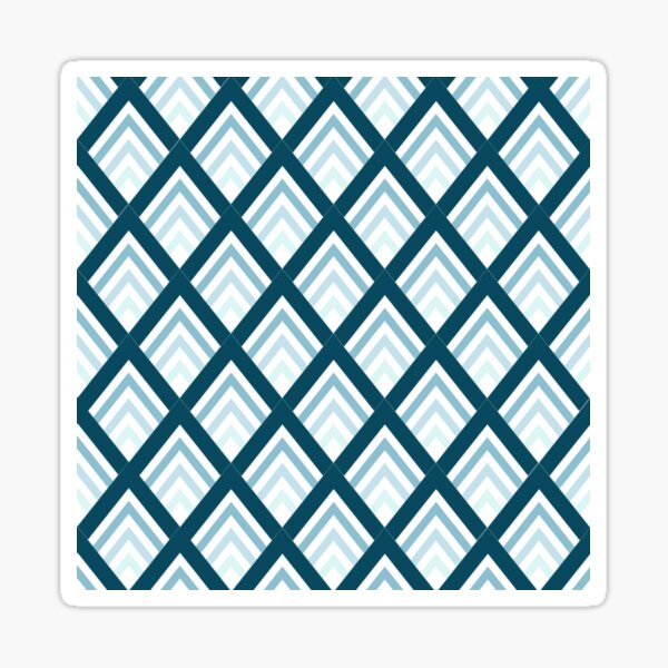 "White blue patterns" Sticker for Sale by payidar-yuce | Redbubble
