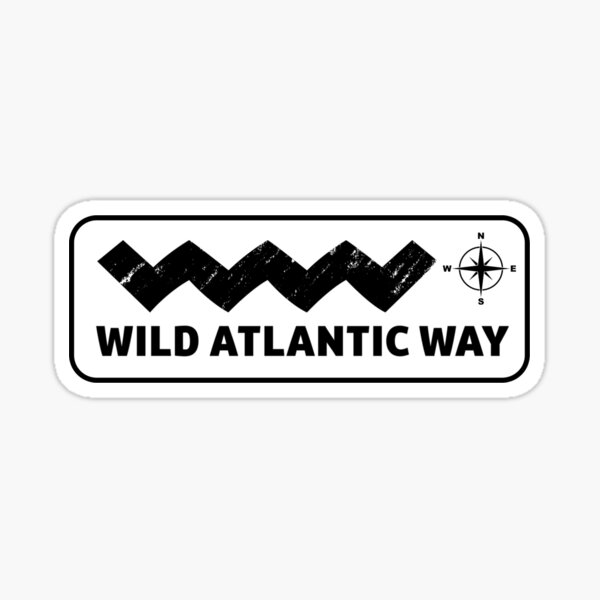 "The wild Atlantic way..,1" Sticker for Sale by Dalway | Redbubble
