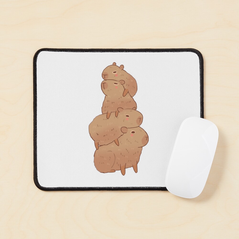 "Capybara stack" Sticker for Sale by Mayarart | Redbubble