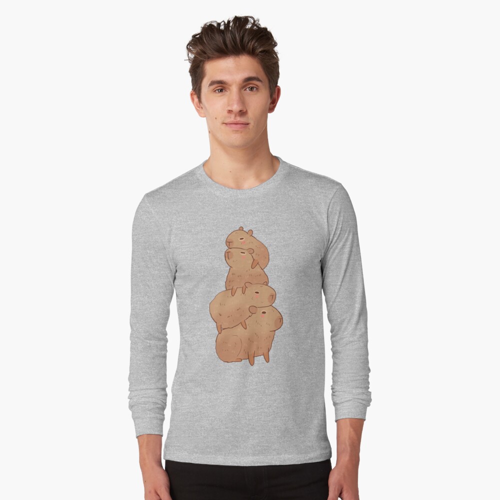 "Capybara stack" Sticker for Sale by Mayarart | Redbubble