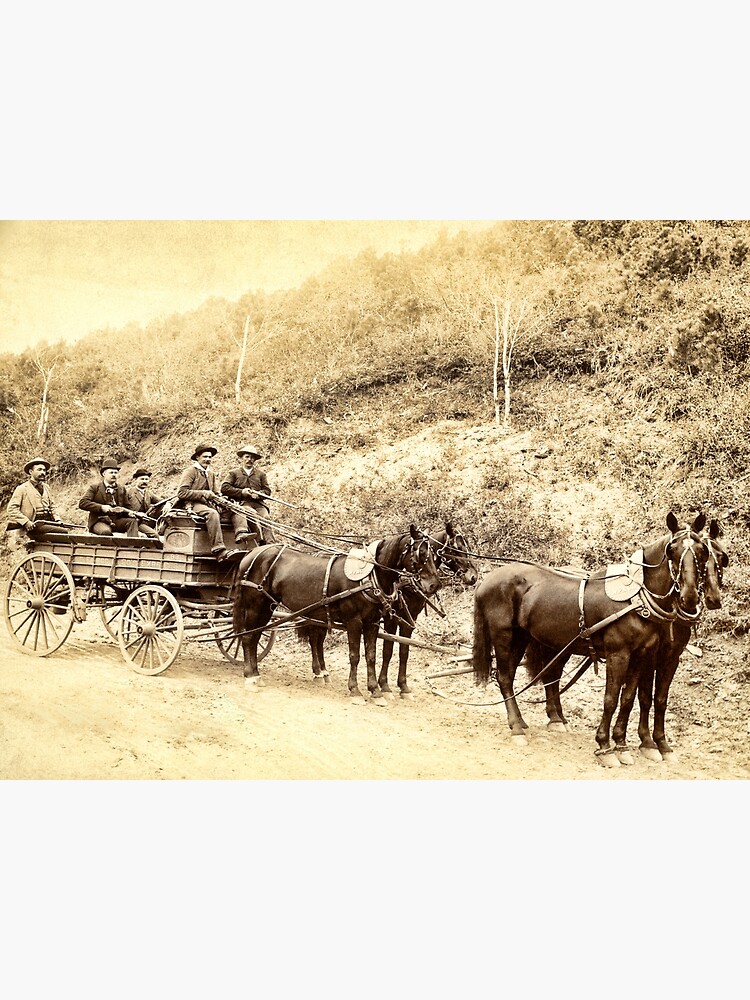 "Deadwood Treasure Wagon 1890" Poster for Sale by Daniel-Hagerman ...