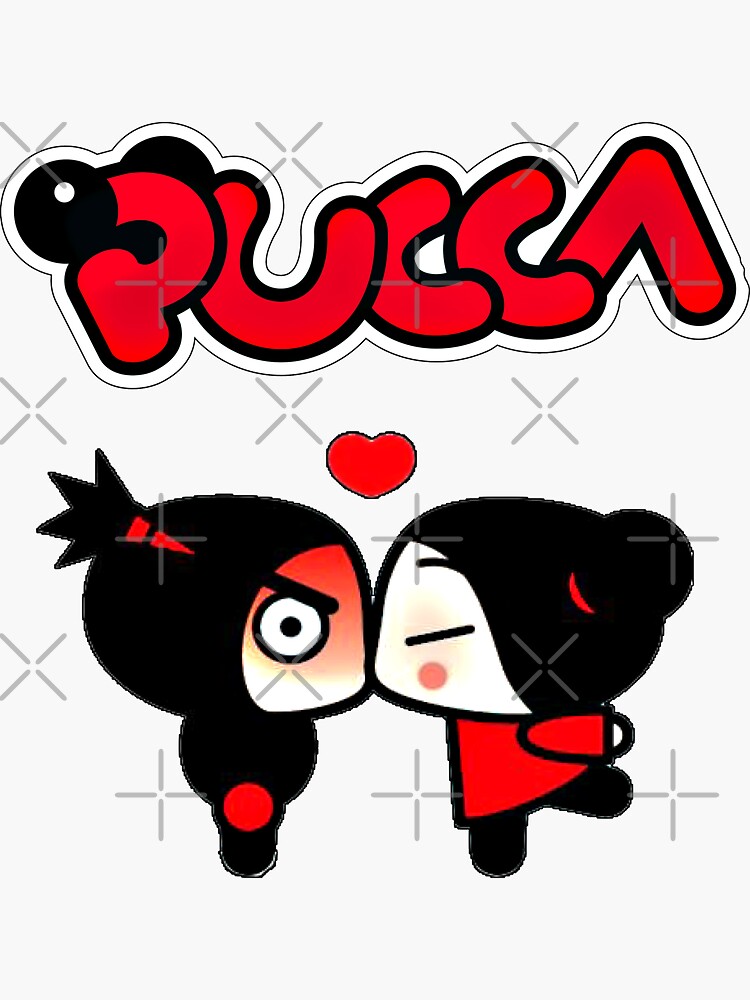 "Pucca" Sticker for Sale by Marijeta16 | Redbubble