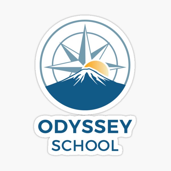"Odyssey School Logo" Sticker for Sale by lizzieoverheul | Redbubble