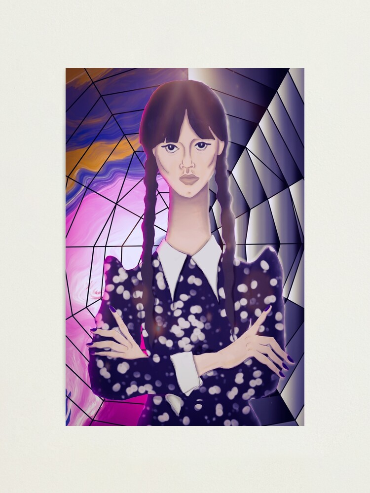 "Wednesday Addams Fan Art" Photographic Print for Sale by YesArtStudios ...