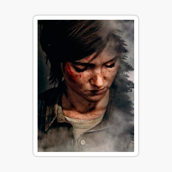 "Ellie " Sticker for Sale by Alessandra0490 | Redbubble