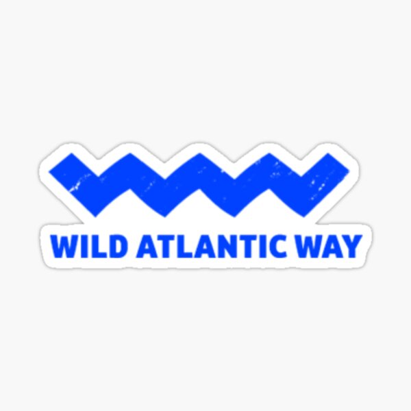 "The wild Atlantic way - 1" Sticker for Sale by Dalway | Redbubble