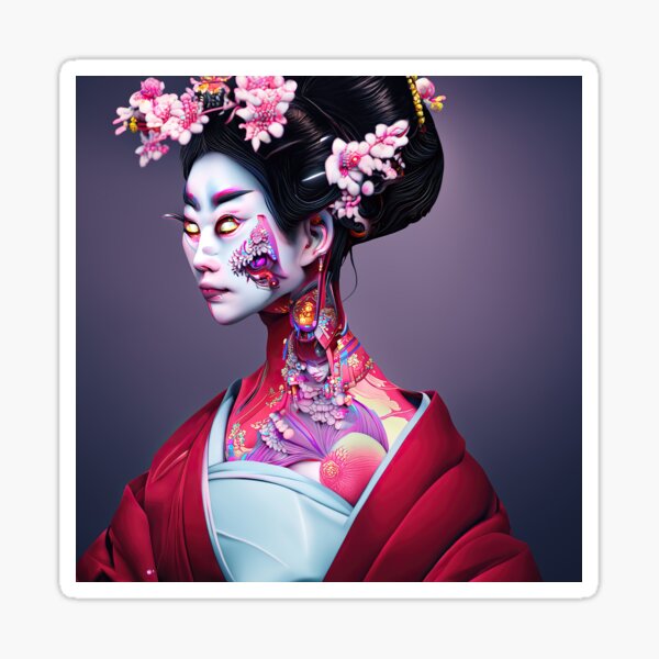 "SINISTER SISTER 001" Sticker for Sale by esotericderrick | Redbubble