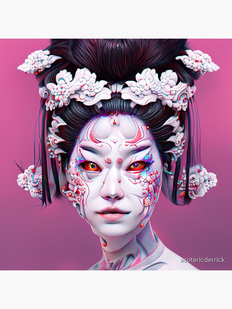 "SINISTER SISTER 002" Sticker for Sale by esotericderrick | Redbubble