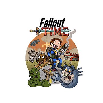 "Fallout Time! " Essential T-Shirt for Sale by scuddster | Redbubble