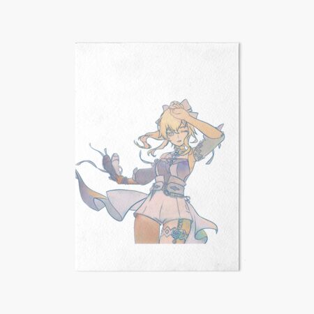 "Genshin Impact Jean Skin: Sea Breeze Dandelion" Art Board Print for ...
