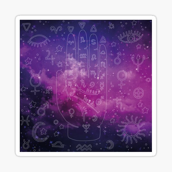 "cosmic symbology" Sticker for Sale by MisthikaStore | Redbubble