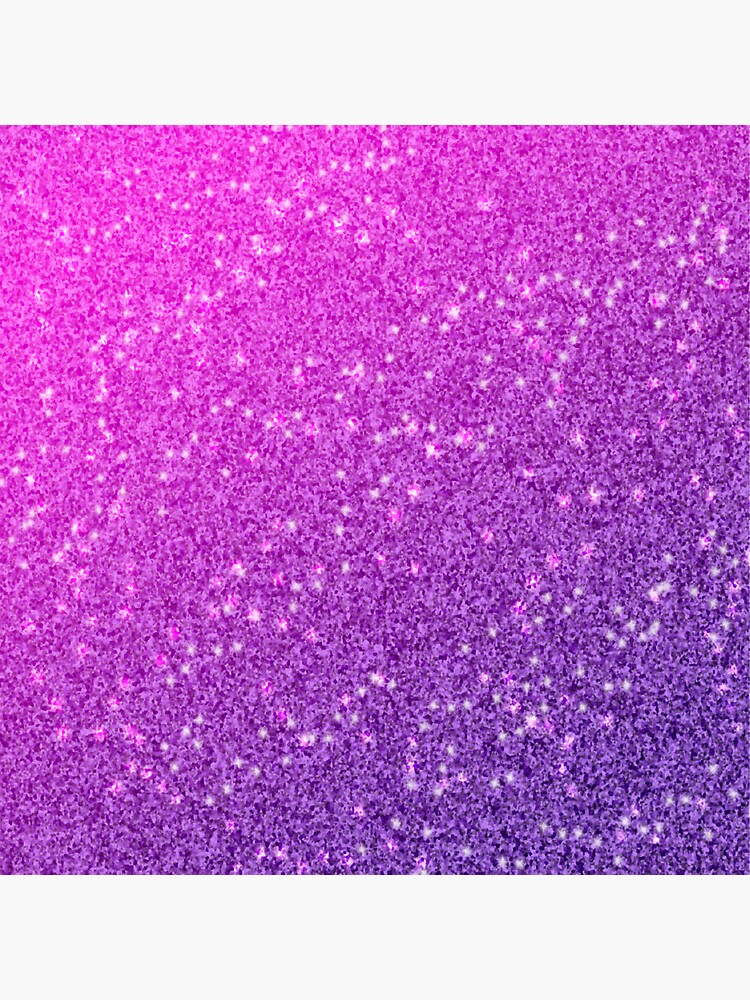 "Pink and purple glitter" Sticker for Sale by littlemisssassy | Redbubble