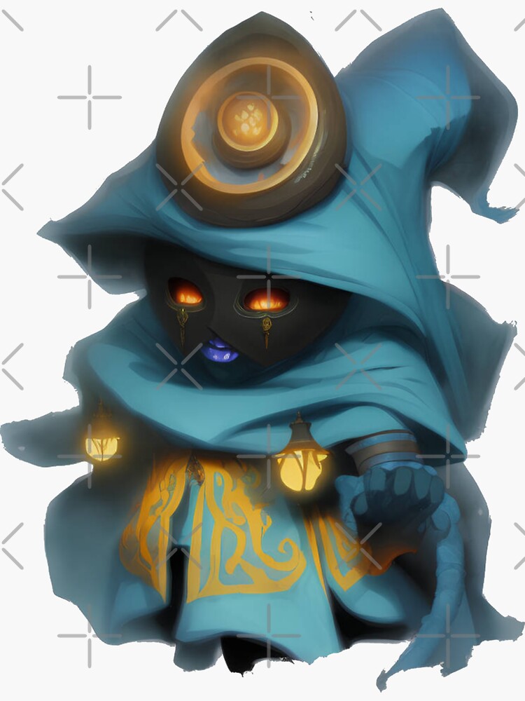 "Black Mage" Sticker for Sale by PaigeCompositor | Redbubble
