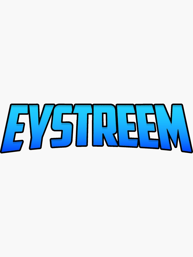 "Eystreem" Sticker for Sale by Vegas Cara | Redbubble
