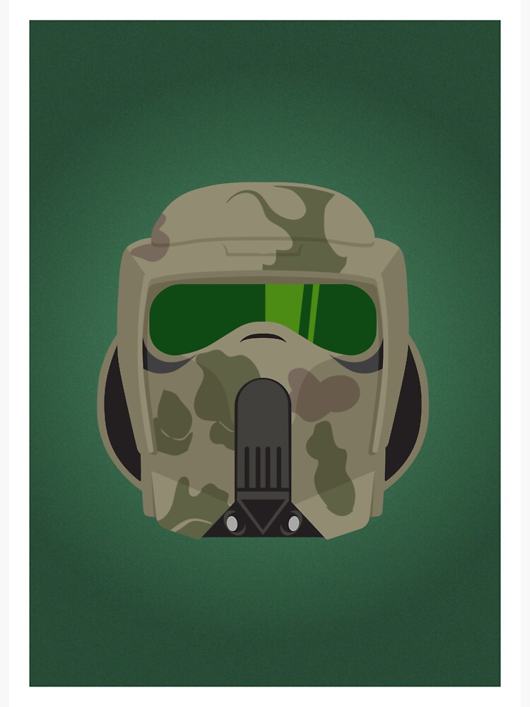 "41st Elite Corps Scout Trooper" Sticker for Sale by noise-graphics ...