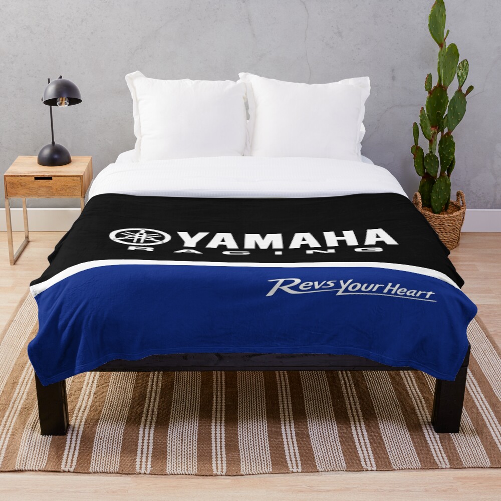 "YAMAHA Racing" Throw Blanket for Sale by AndresTR | Redbubble