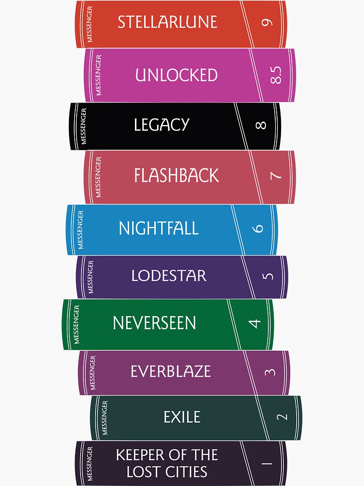 "KOTLC Book Stack" Sticker for Sale by pixldust | Redbubble