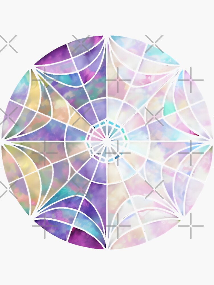 "Pastel Wednesday Addams & Enid Sinclair Window - Kawaii" Sticker for ...