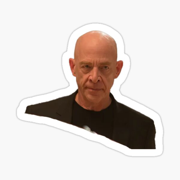 "Peeping Angry Fletcher " Sticker for Sale by marshylong | Redbubble