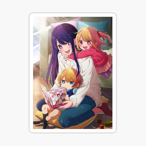 "Oshi no Ko" Sticker for Sale by OtakuHQmerch | Redbubble