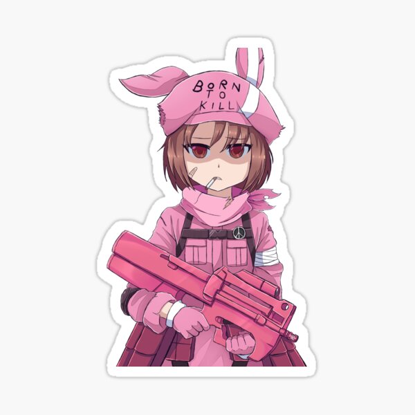 "Sword art online GGO Gun Gale Online" Sticker for Sale by 33three ...