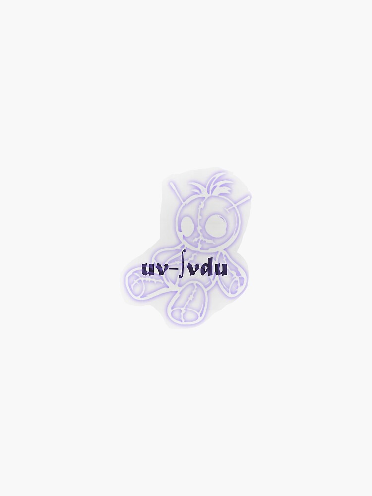 "Ultraviolet Voodoo" Sticker for Sale by gold-n-eagle | Redbubble