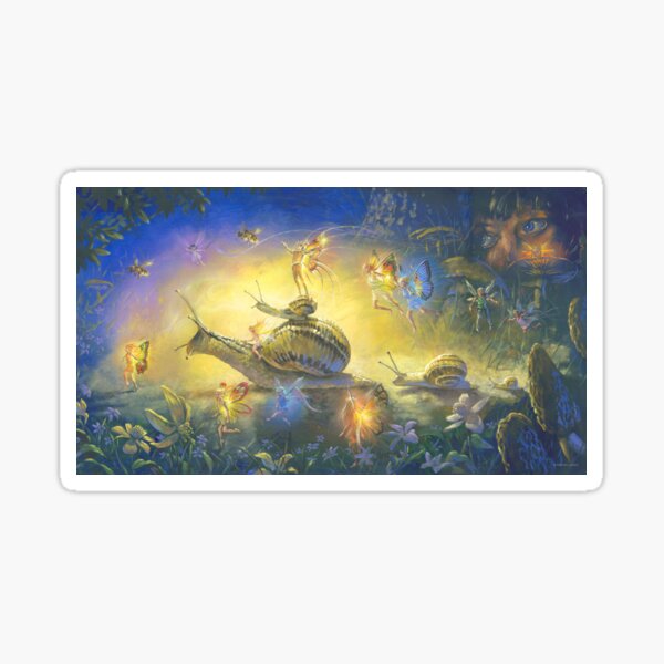 "The Snail Parade" Sticker for Sale by HerbLeonhard | Redbubble