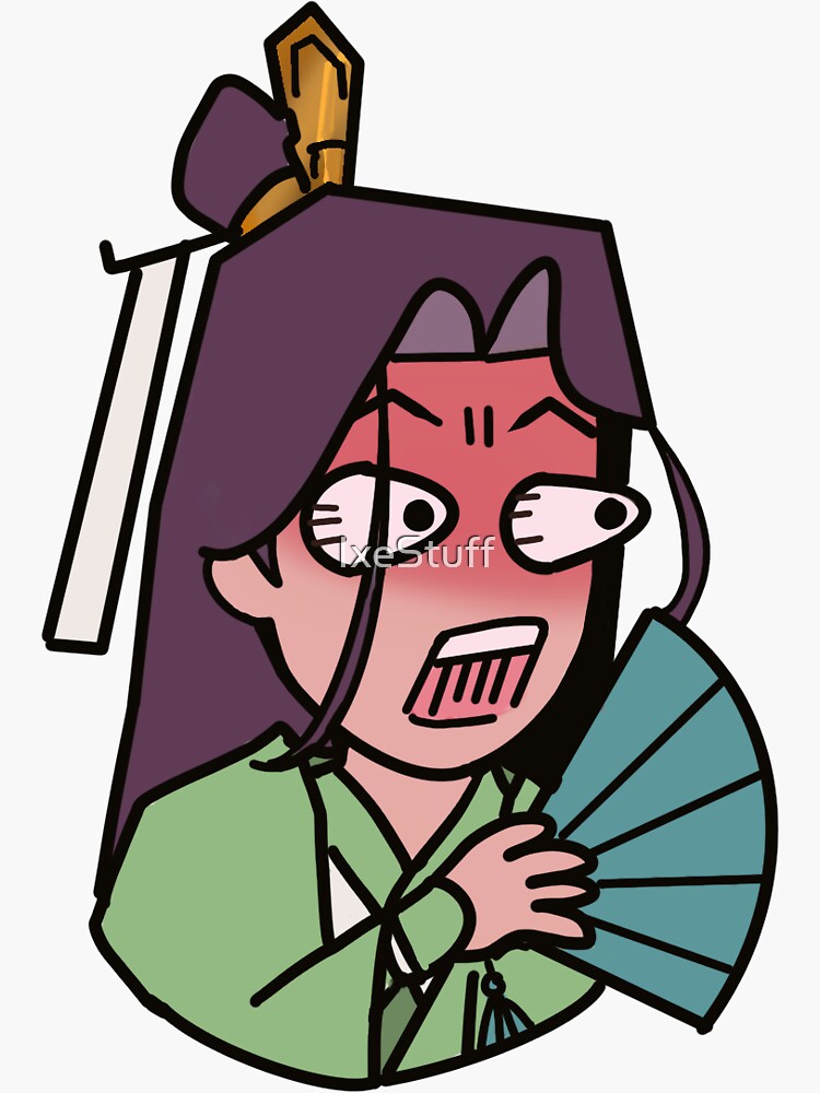 "Sqq_what" Sticker for Sale by IxeStuff | Redbubble