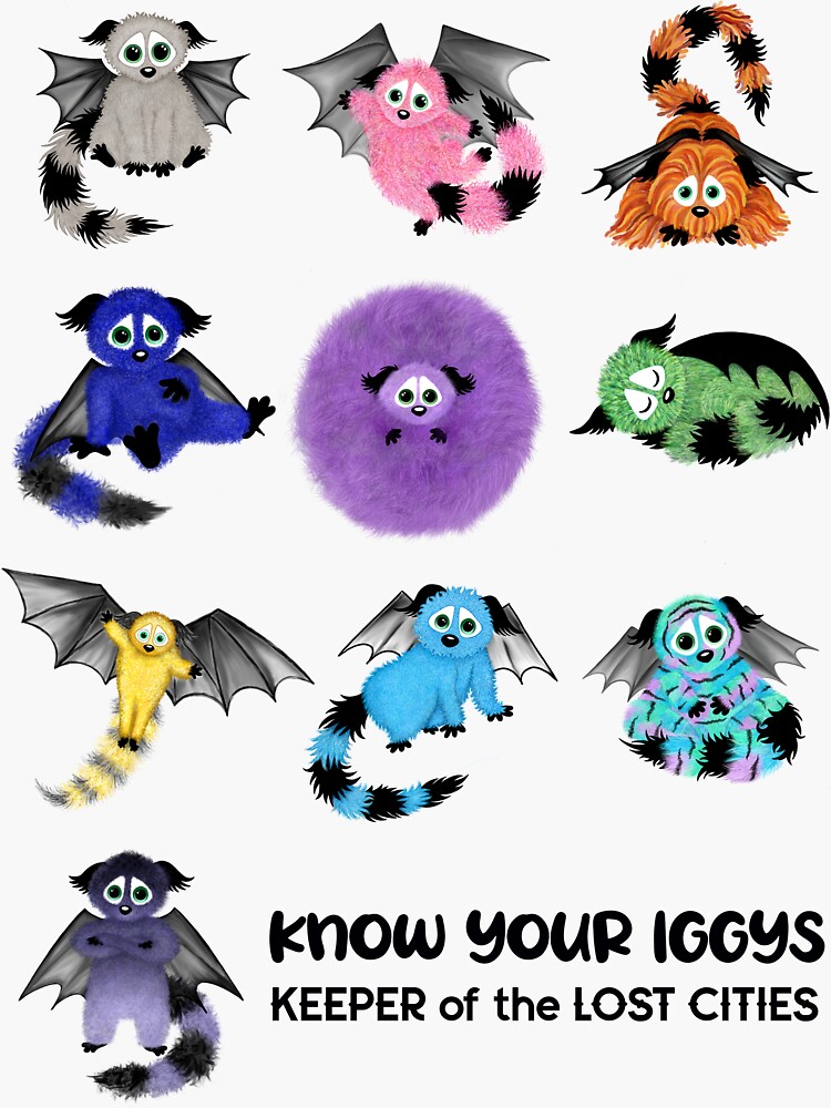 "Know your Iggys" Sticker for Sale by swmessenger | Redbubble
