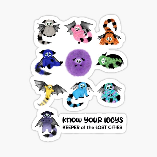 "Know your Iggys" Sticker for Sale by swmessenger | Redbubble