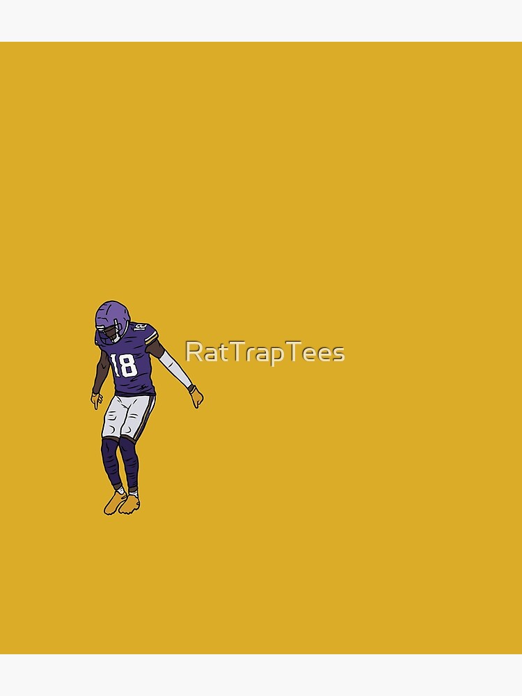 Justin Jefferson Celebration 2 Backpack sold by Borrowed Remainder ...