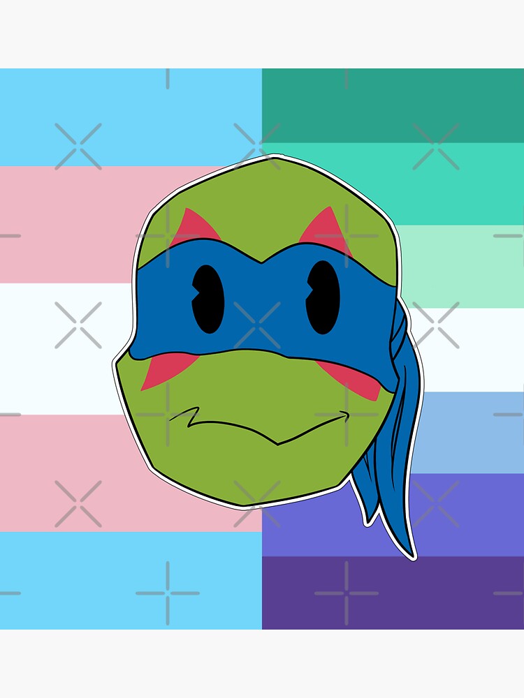 "Leo - Trans/MLM" Sticker for Sale by IceeBBAG | Redbubble