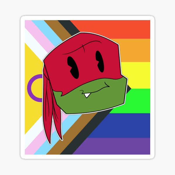 "Raph - Pride" Sticker for Sale by IceeBBAG | Redbubble