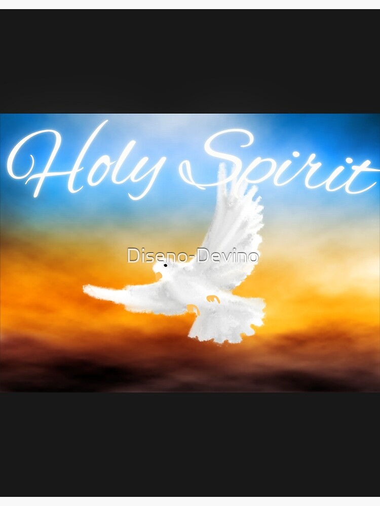 "Holy Spirit " Poster for Sale by Diseno-Devino | Redbubble