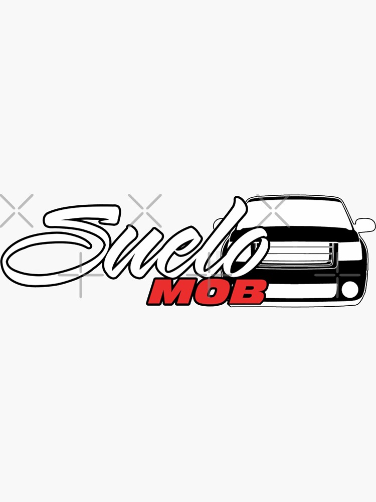 "Suelo Mob Racing decal" Sticker for Sale by Davido6969 | Redbubble