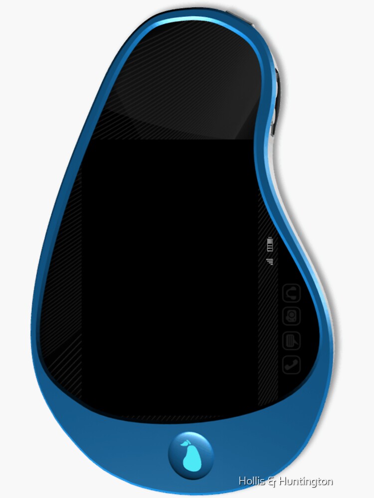 "Pear Phone" Sticker for Sale by abigailclairej | Redbubble