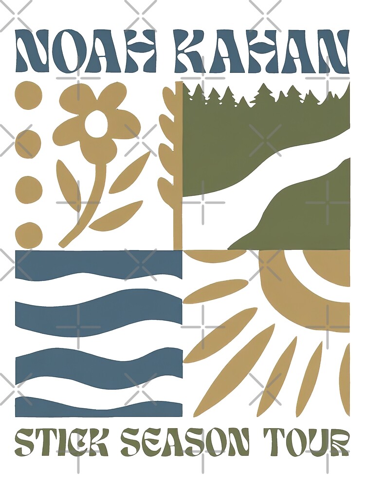 Noah Kahan Symbols Tour Premium Matte Vertical Poster