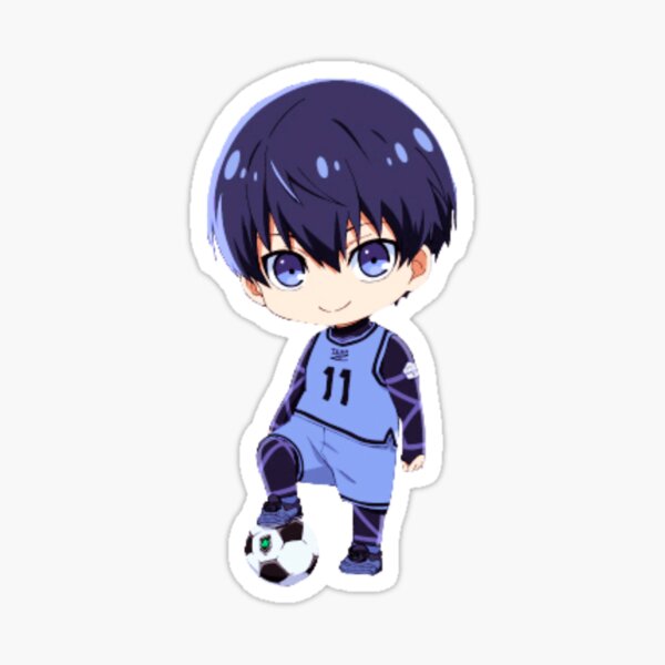Blue Lock Chibi Design Sticker For Sale By Unbelievableco Redbubble