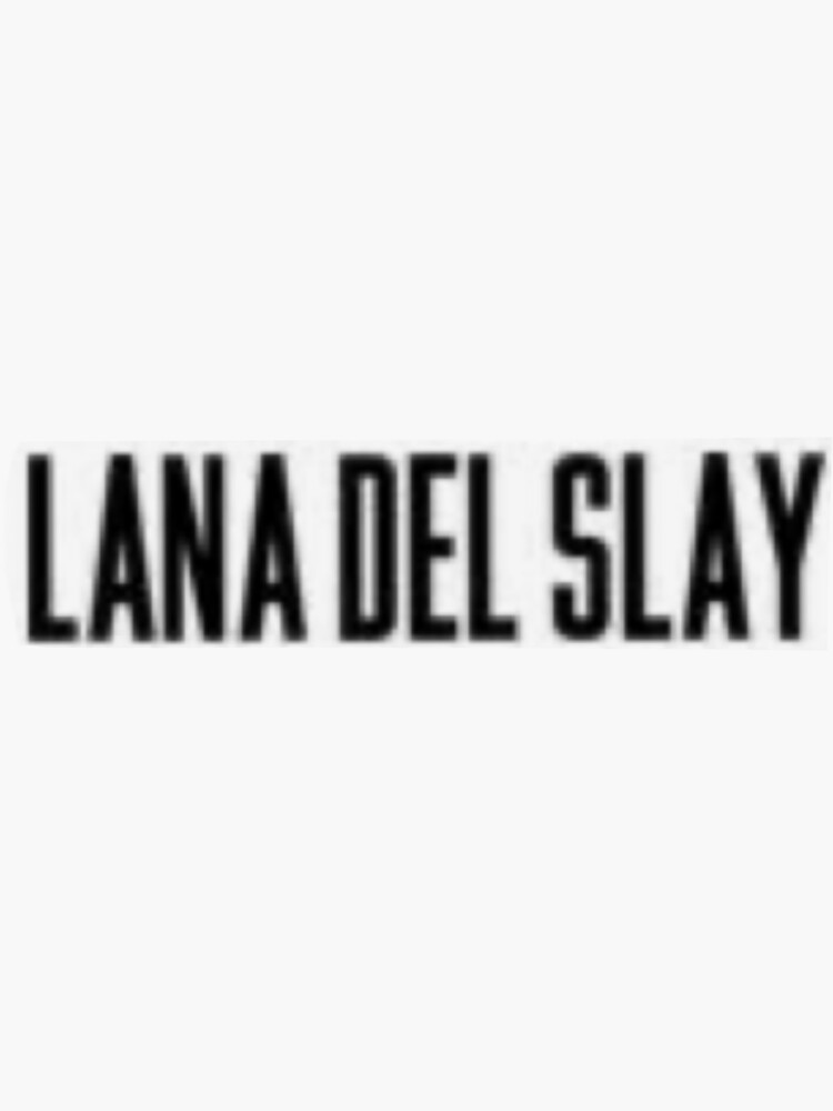 "del slay " Sticker for Sale by Betsymae | Redbubble