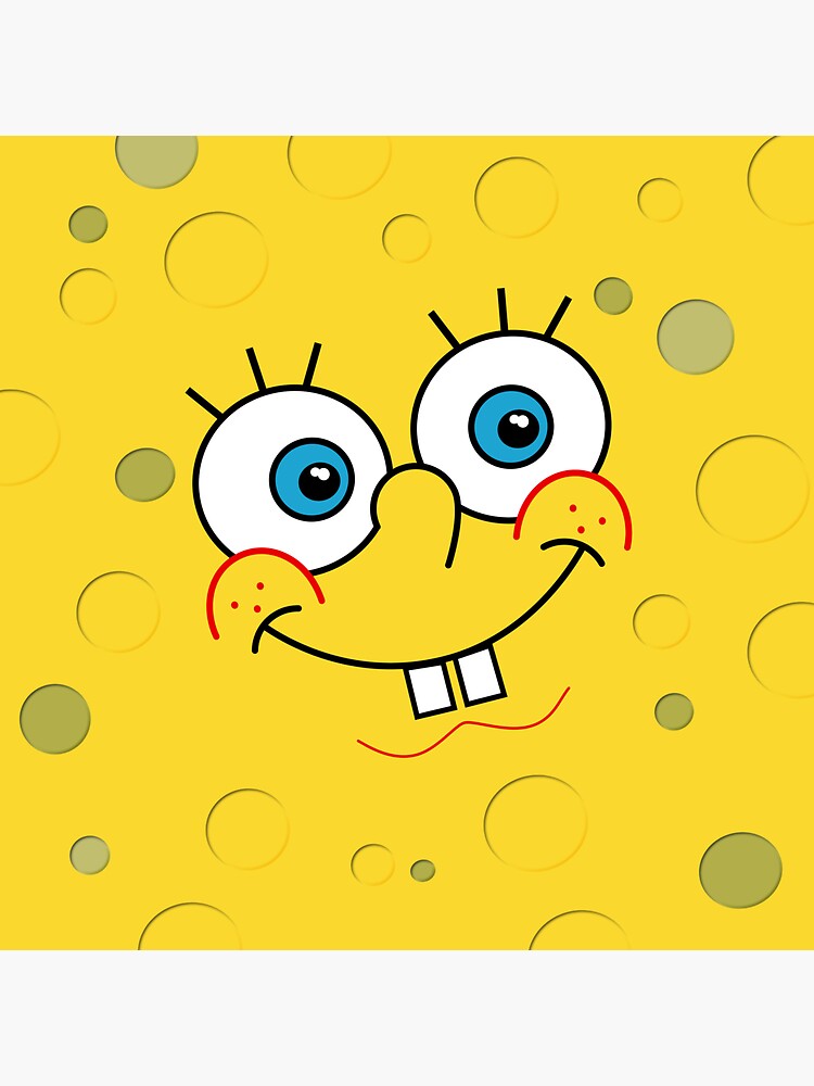 "SpongeBob Yellow Character" Sticker for Sale by umeimages | Redbubble
