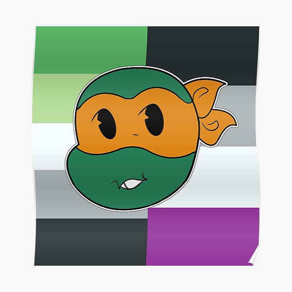 "Mikey - AroAce" Poster for Sale by IceeBBAG | Redbubble