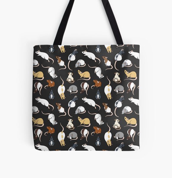 "Rats" Tote Bag for Sale by bgolins | Redbubble