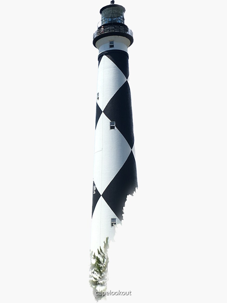 "Cape Lookout Lighthouse!" Sticker for Sale by capelookout | Redbubble
