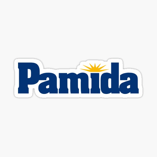 "Pamida" Sticker for Sale by nwerlandson | Redbubble
